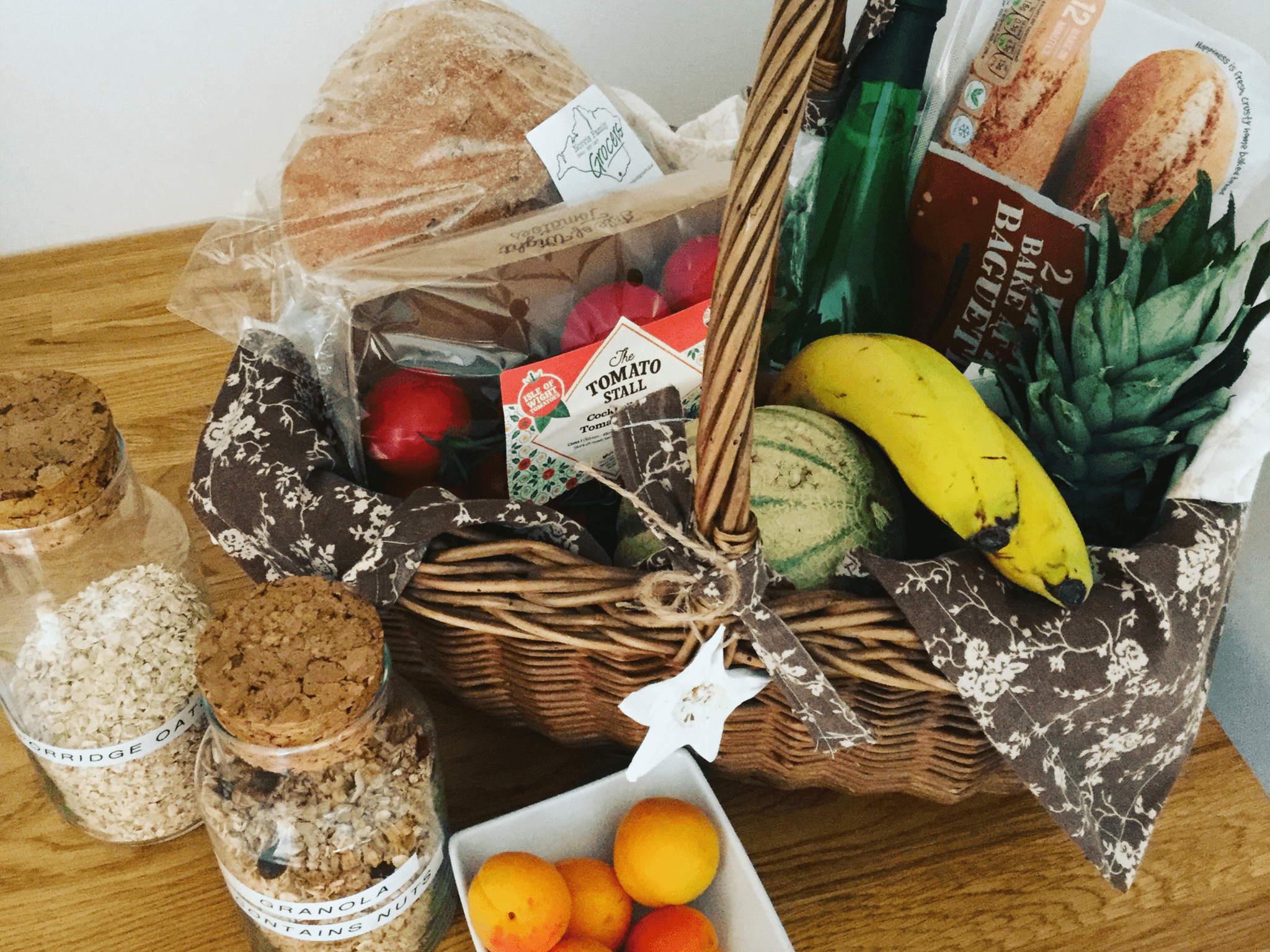 Breakfast Baskets | Tiny Homes Holidays